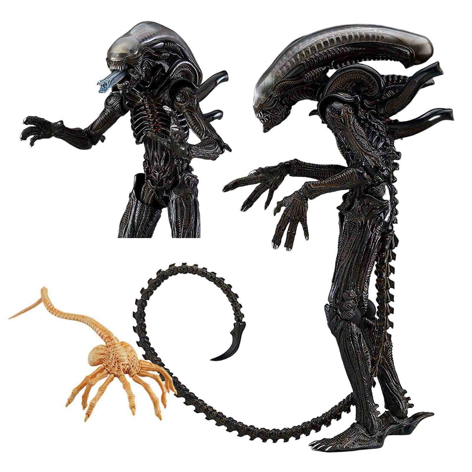 Alien Action Figure Xenomorph Aliens vs Predator Warrior Alien 7-Inch ...