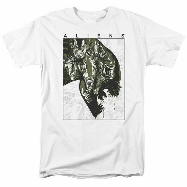Alien Aliens Inside T Shirt Licensed Sci-Fi Horror Movie Retro Classic ...