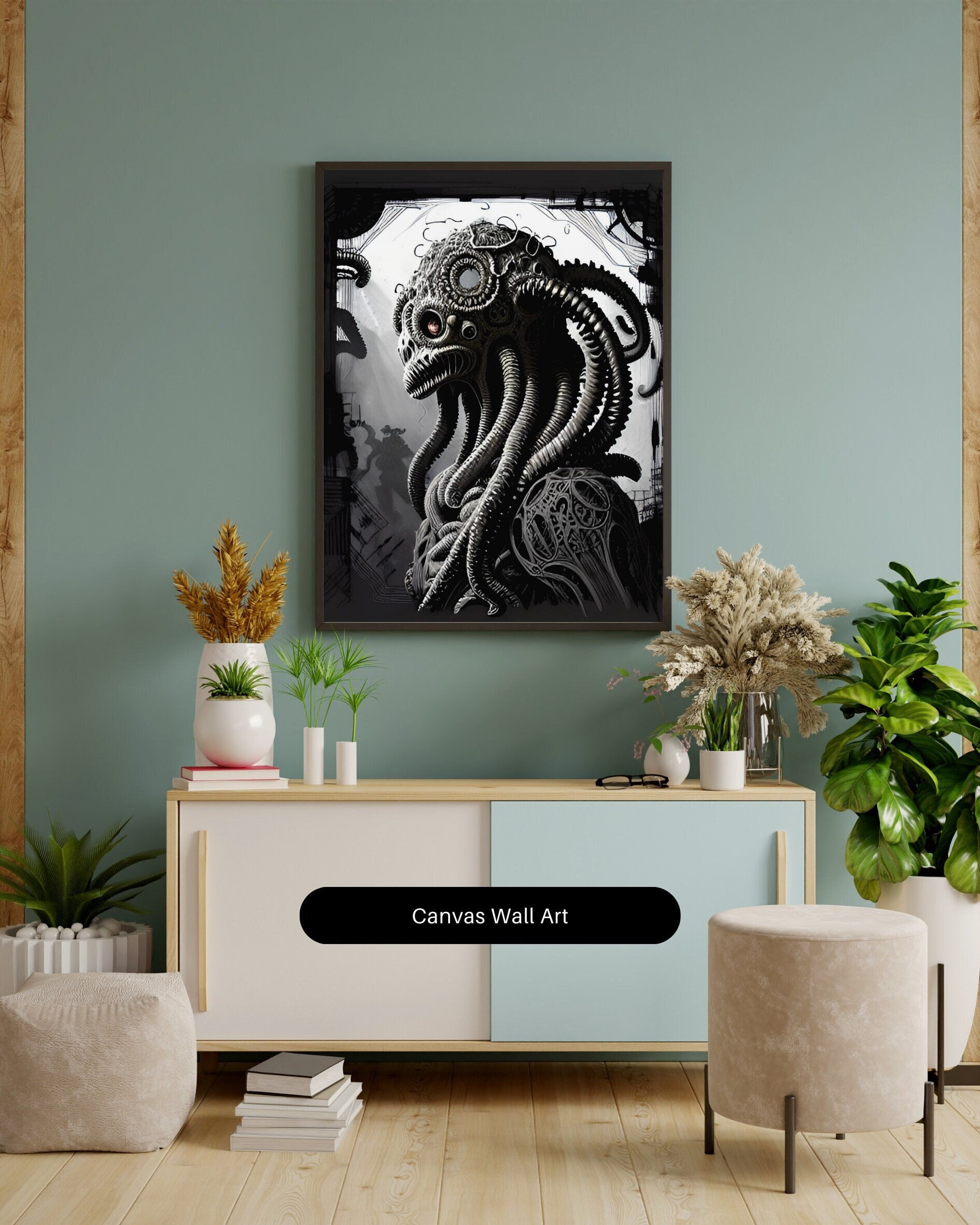 Alien Ambassador - Canvas Wall Art - Walmart.com