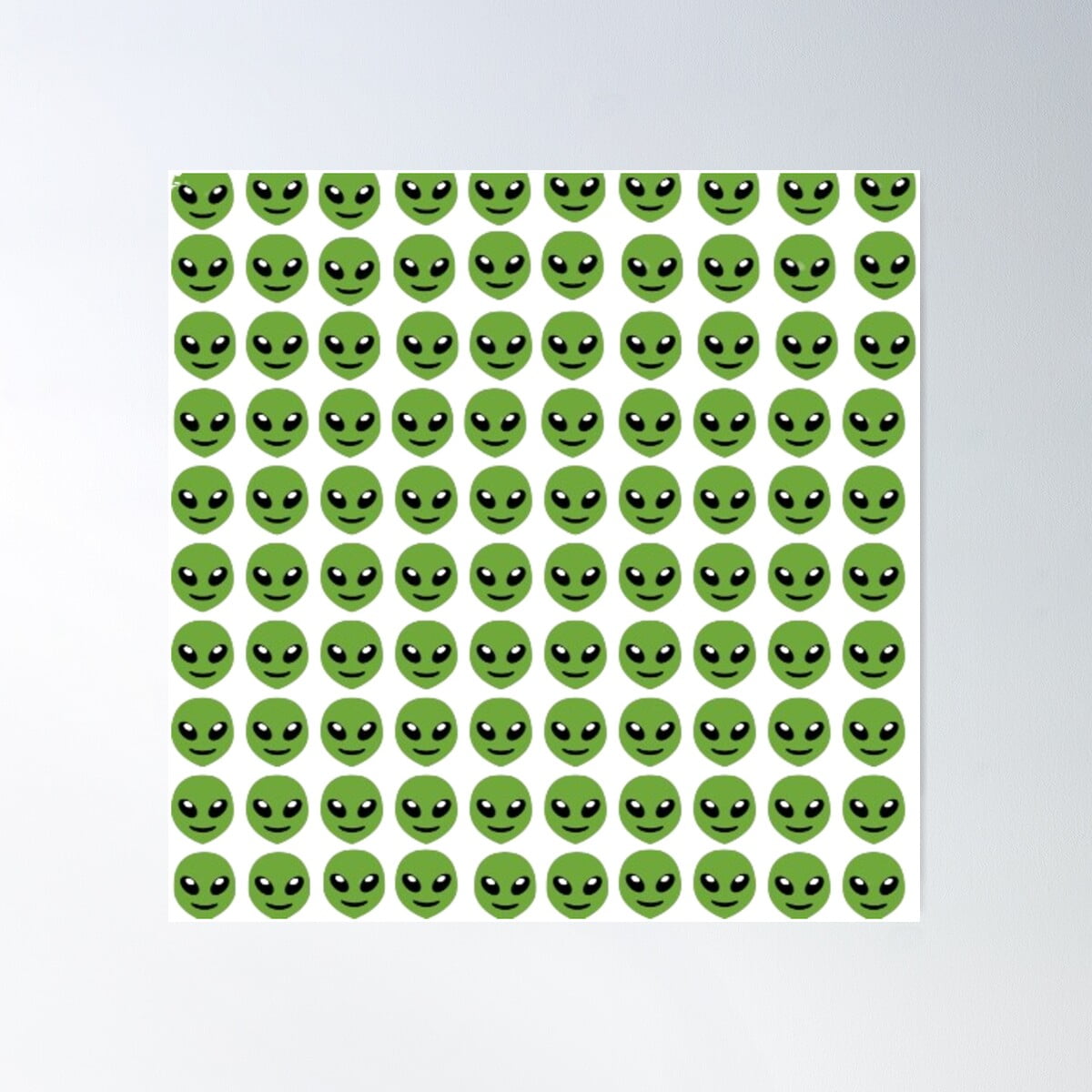 Alien Attack Poster Wall Art, Modern Wall Decor For Living Room Bedroom ...