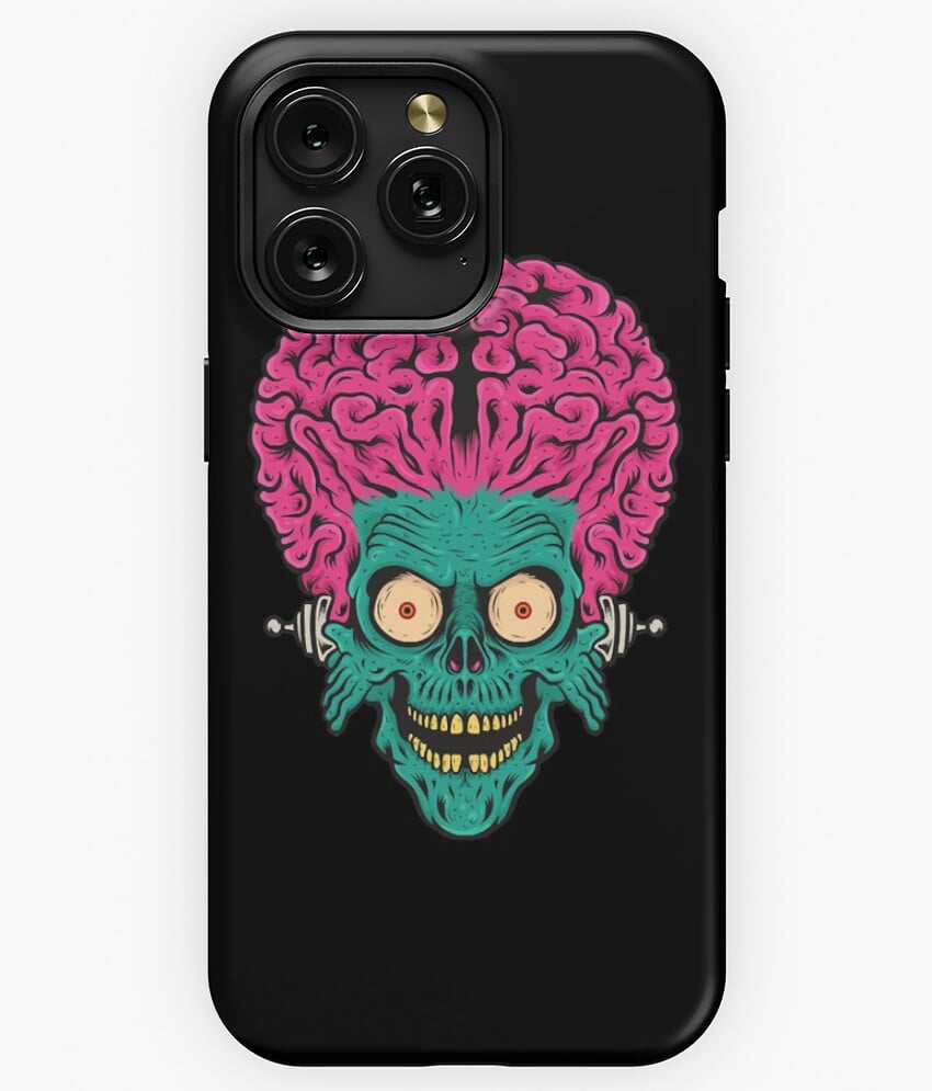 Alien Big Brain Illustration Sci-Fi Extraterrestrial A5772 Phone Case ...