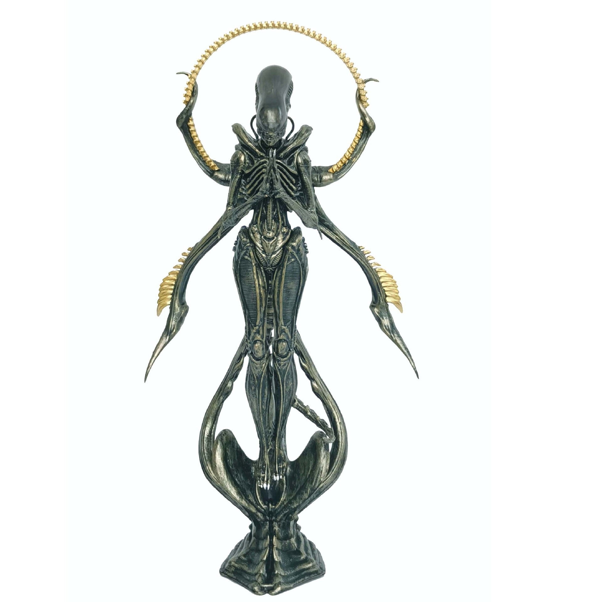 Alien Buddha Sarana Figurine - Iron-Blooded Battle Alien Collectible ...
