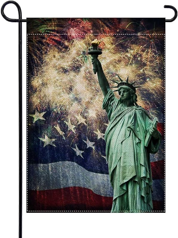 Alien Burlap Garden Flags 12.5X18 Double Sided Martian Showing Peace ...