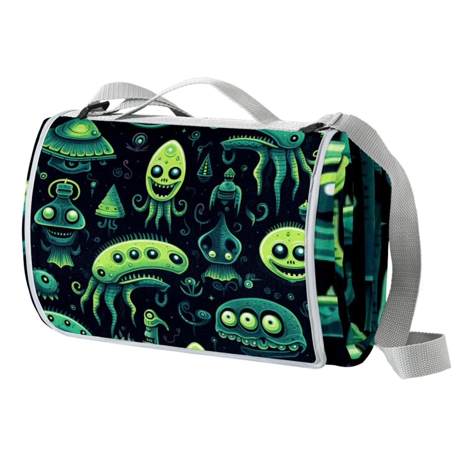 Alien Canvas Picnic Mat Waterproof Foldable Portable Outdoor Beach ...