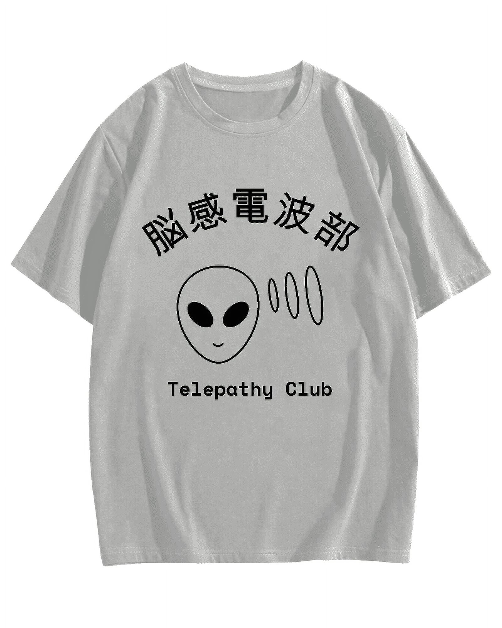 Alien Club Cotton casual T-shirt - Walmart.com