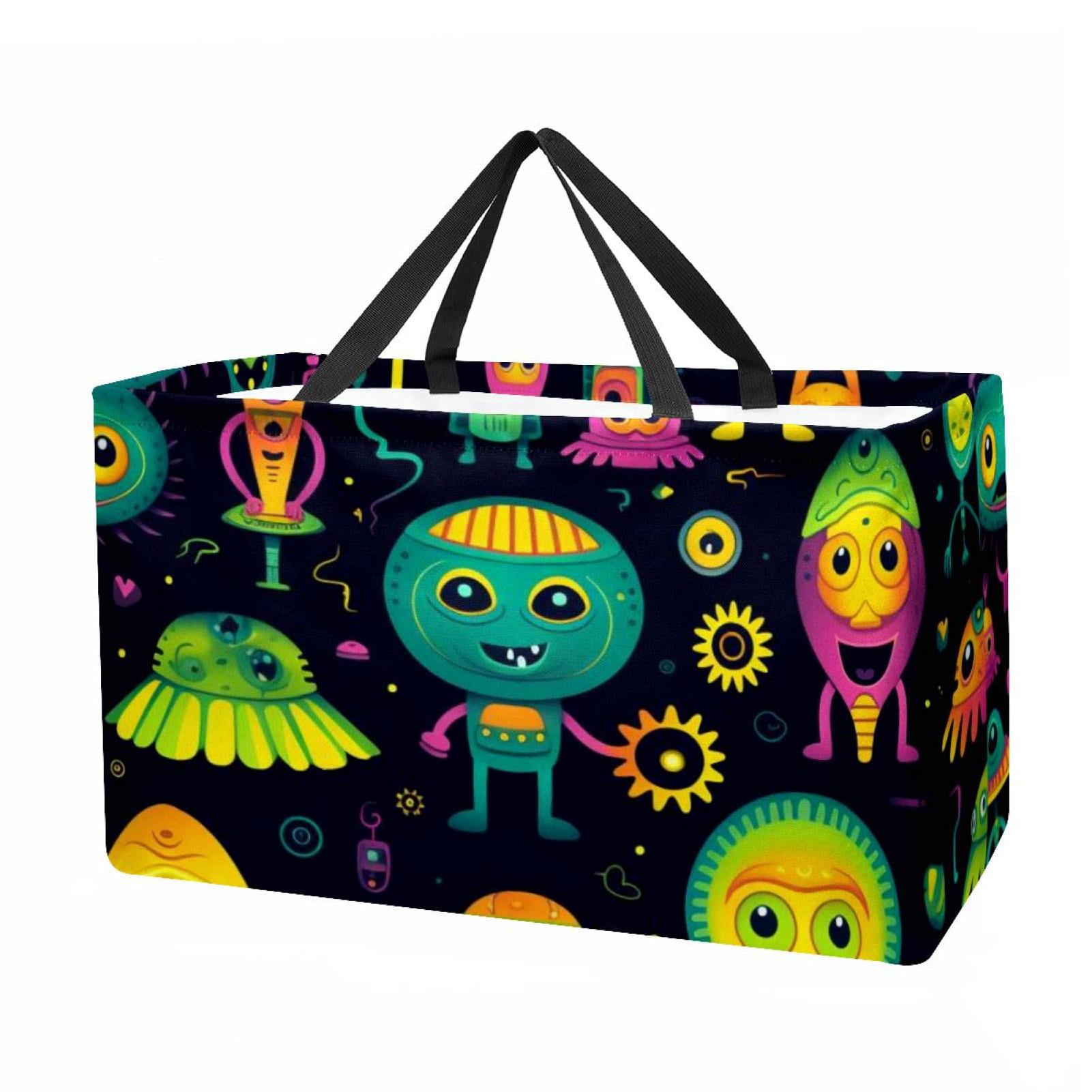 Alien Collapsible Foldable Storage Bin with Large Capacity, Oxford ...