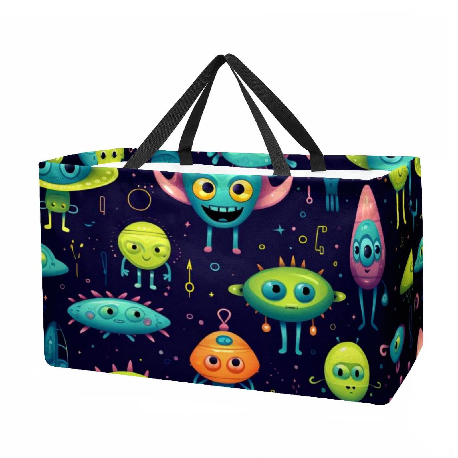 Alien Collapsible Oxford Cloth Storage Bin: Reusable, Foldable, and ...