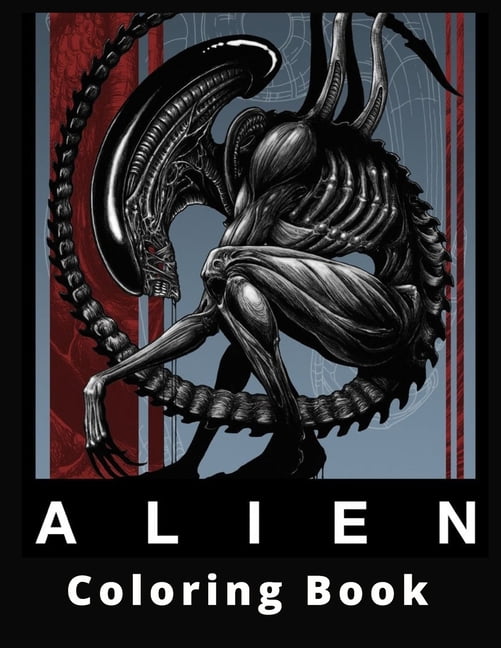 Xenomorph Coloring Pages