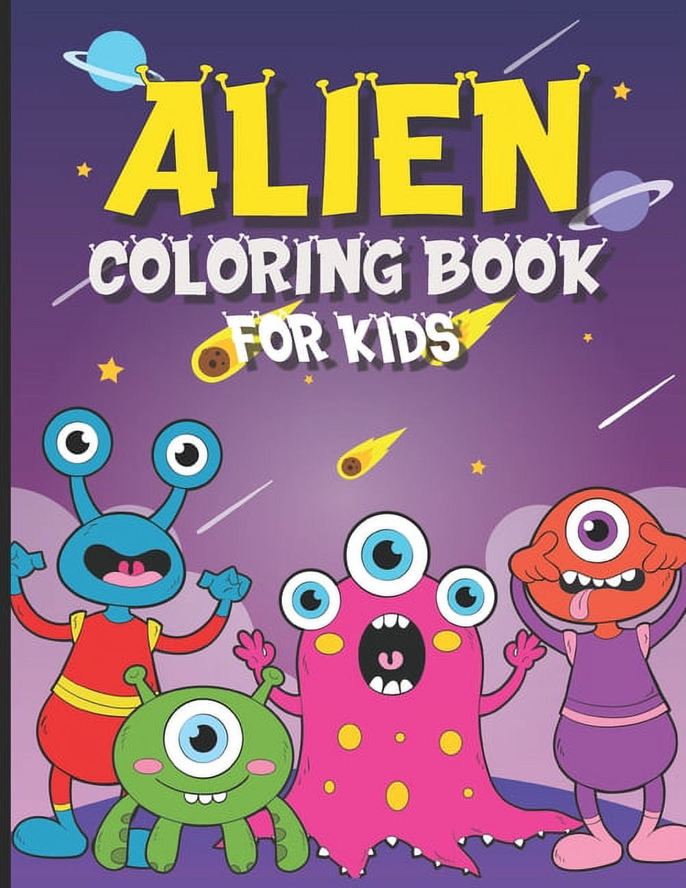 Alien Coloring Pages For Kids [2025]