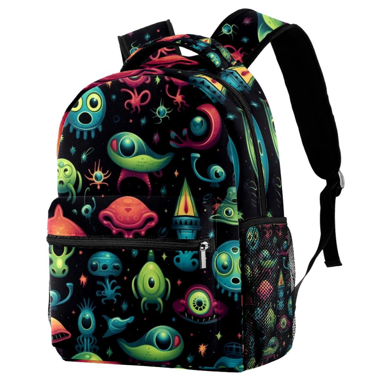 Alien Comics Lightweight Backpacks Roomy Interior, Casual Backpack in ...