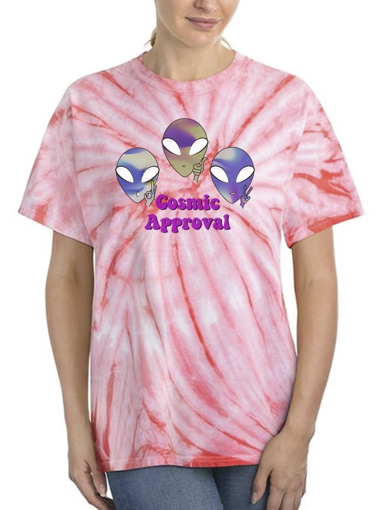 Alien Cosmic Approval Tie Dye Cyclone Women -Smartprints Designs ...