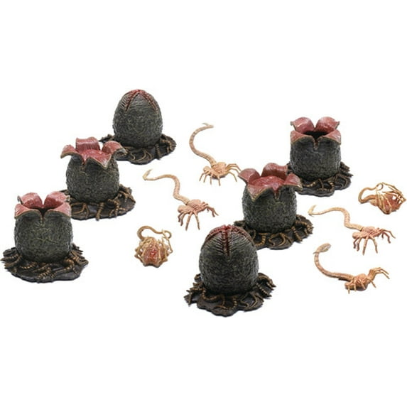 Hiya Toys Alien Covenant Eggs & Facehuggers 12-Piece Set (1986 Aliens ...
