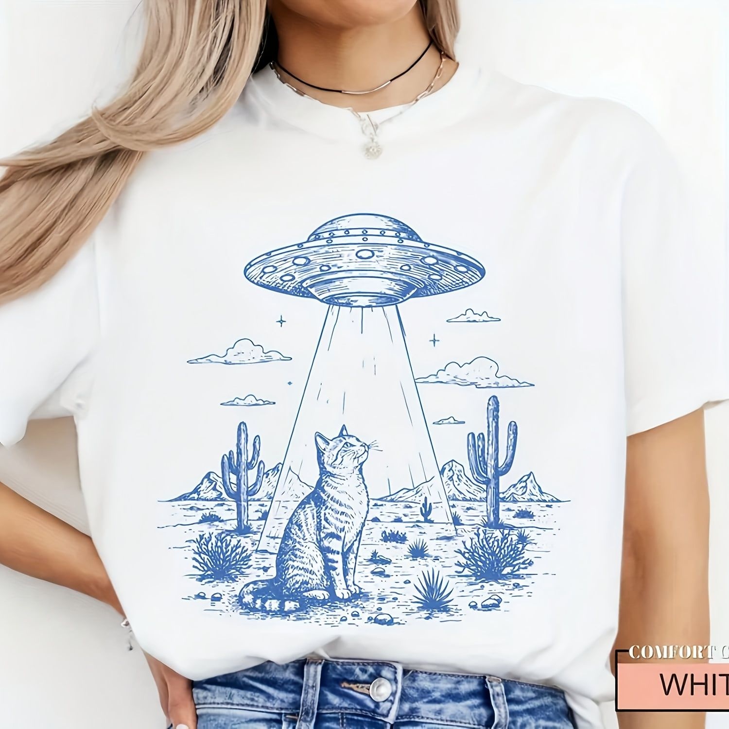 Alien CowB1Oy t , UFO , Funne t, Gift t Lovers, Funny 0s Western Animal ...