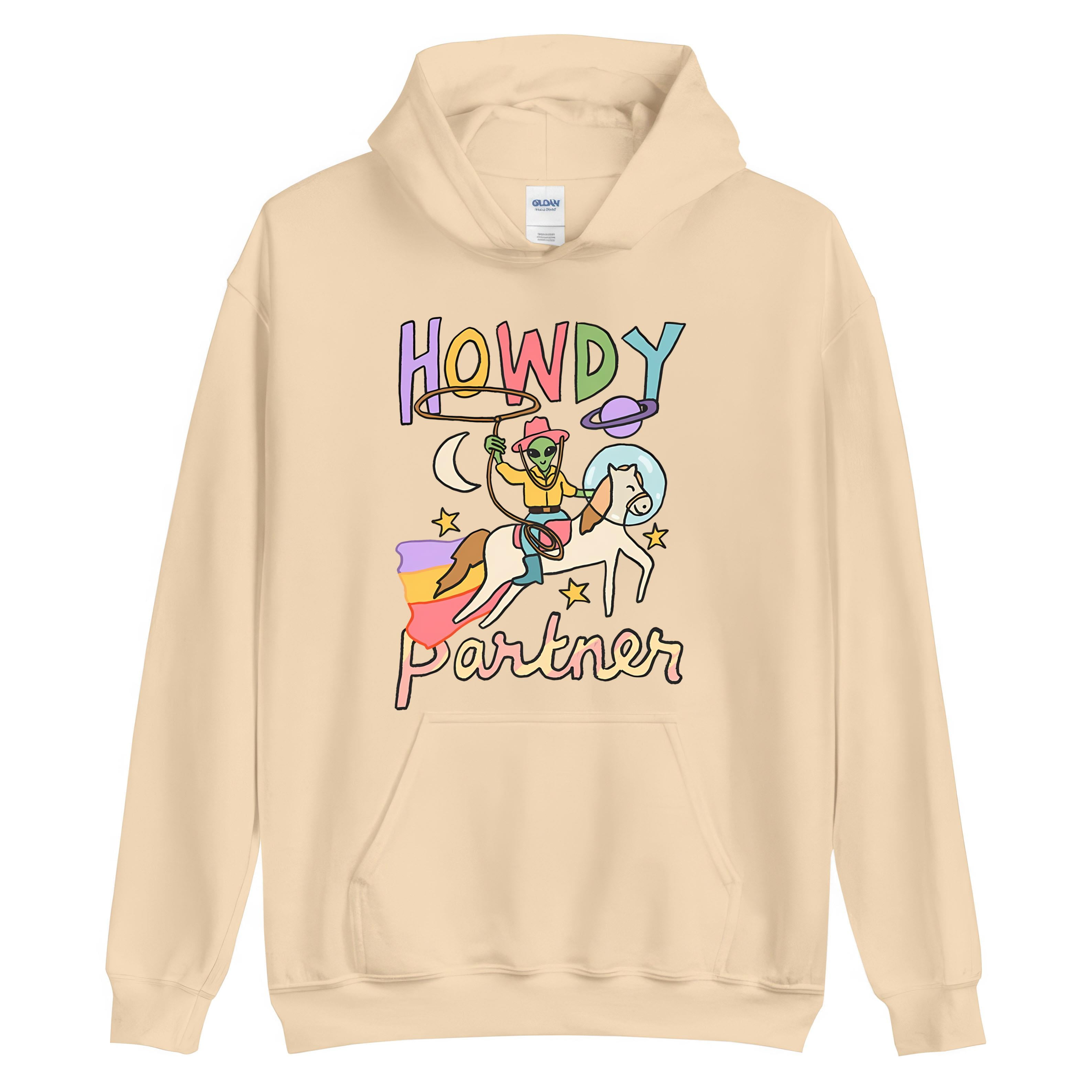 Alien Cowboy Howdy Partner Shirt - Walmart.com