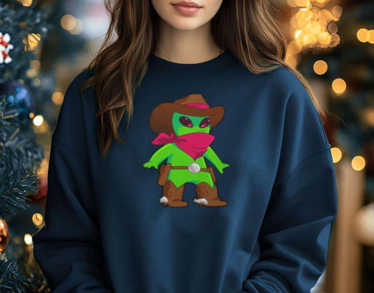 Alien Cowboy Space Adventure Classic T-Shirt, Sweatshirt, Hoodie, for ...