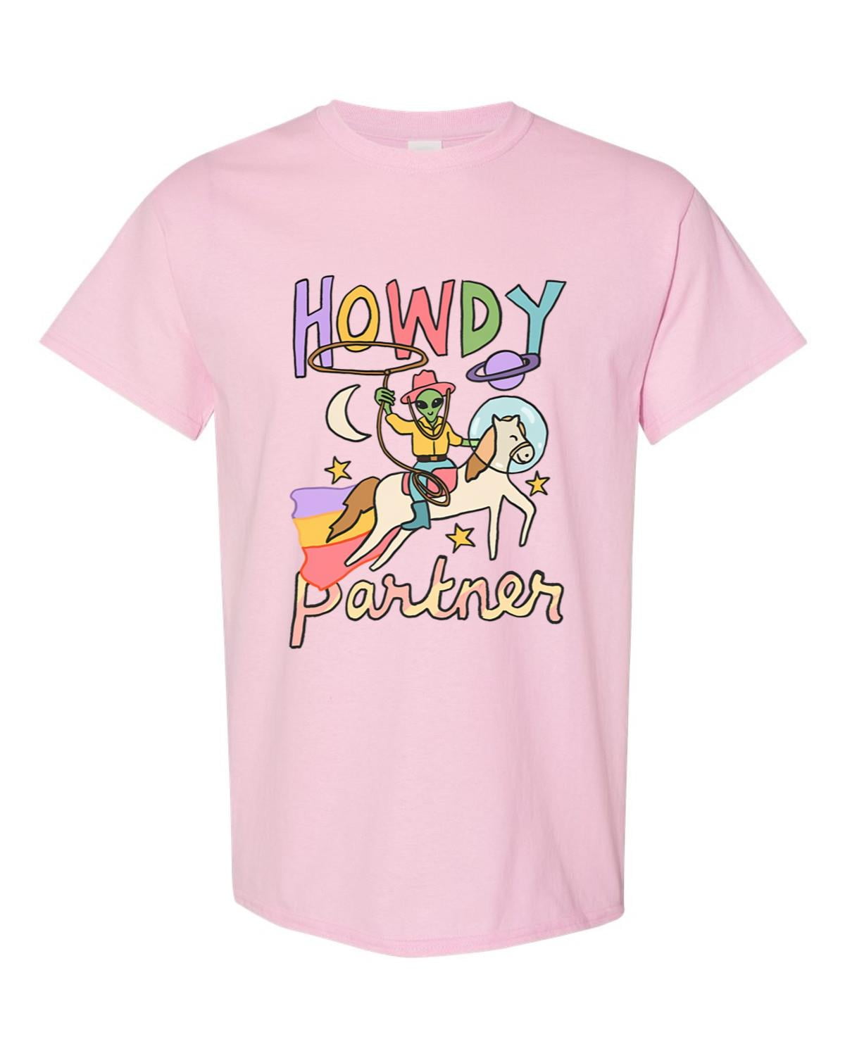 Alien Cowboy T-Shirt Funny UFO Western Mix for Sci-Fi Lovers, for men ...