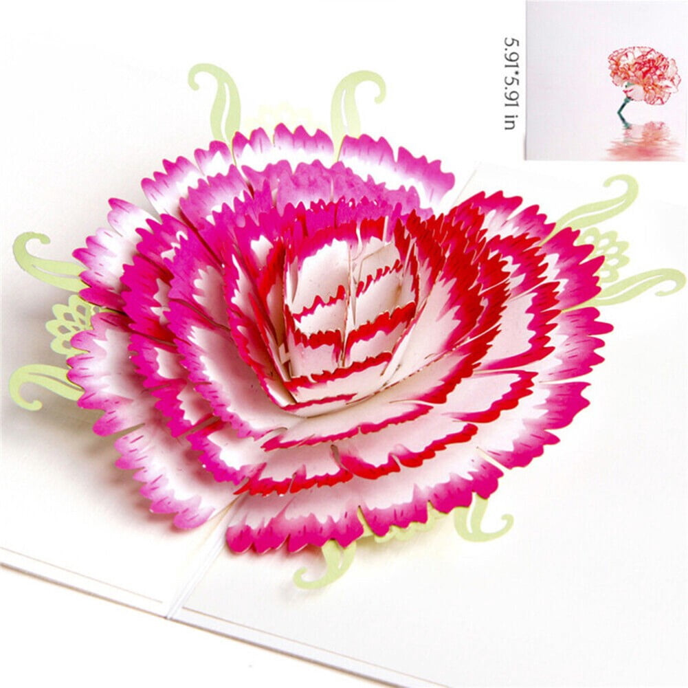 Alien Decorations Mother's Day Cards Greeting Cards Carnation Love ...