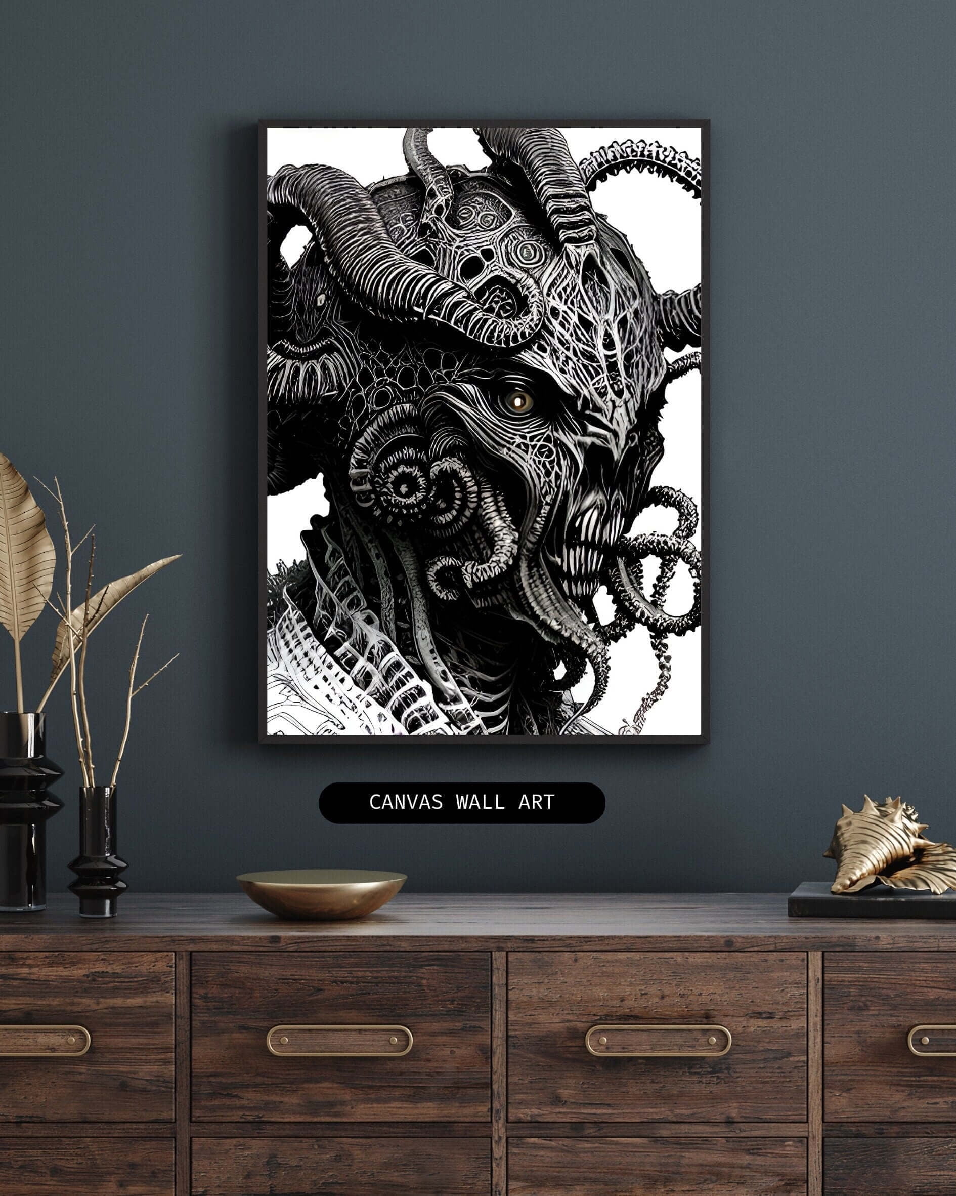 Alien Diplomat - Canvas Wall Art - Walmart.com