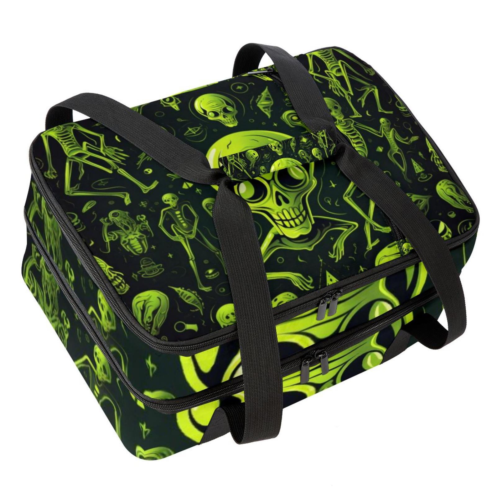 Alien Double Layered Insulated Refrigerated Lunch Bag with Large ...