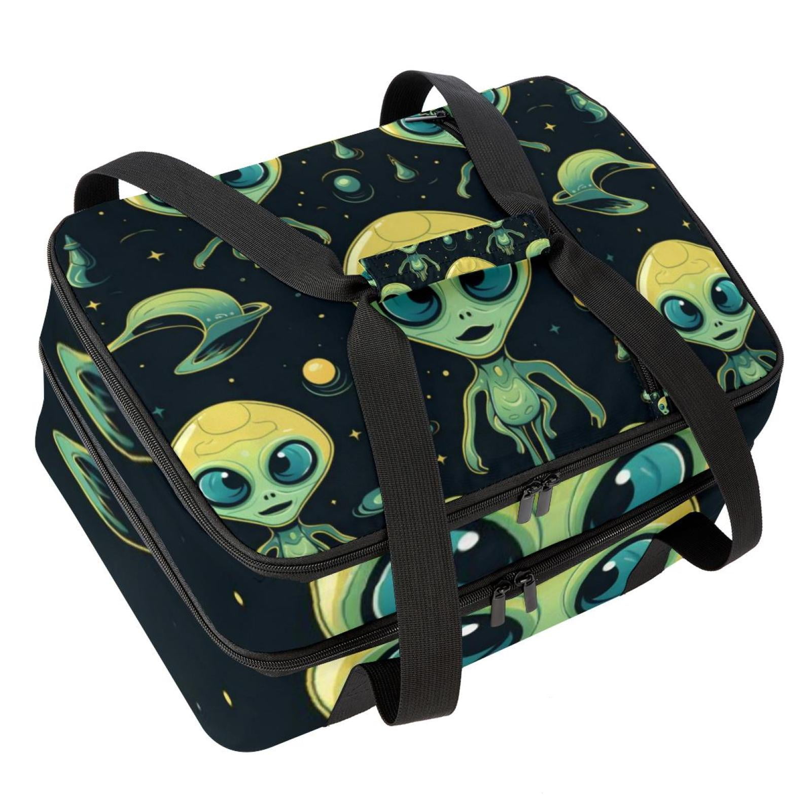 Alien Double-Layered Insulated and Refrigerated Large Capacity Lunch ...