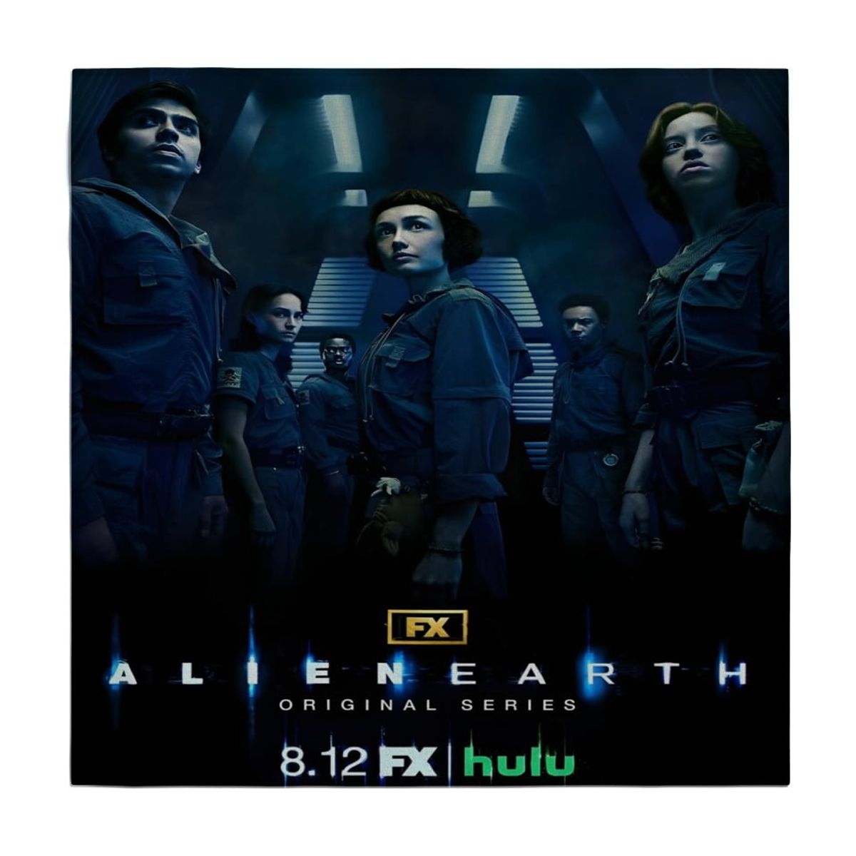 Alien: Earth scarf is soft, stylish, and perfect for fans. It features ...