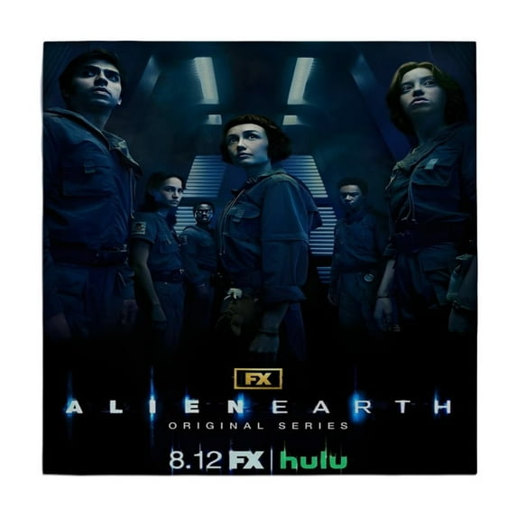 Alien: Earth scarf is soft, stylish, and perfect for fans. It features ...