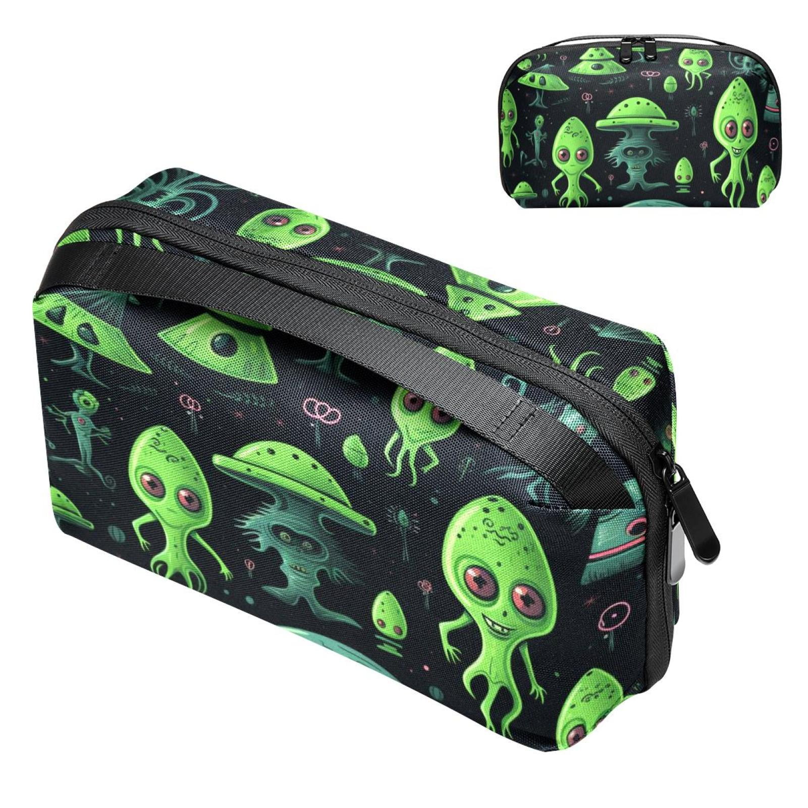Alien Electronic Organizer Travel Case, Oxford Fabric Waterproof PC ...