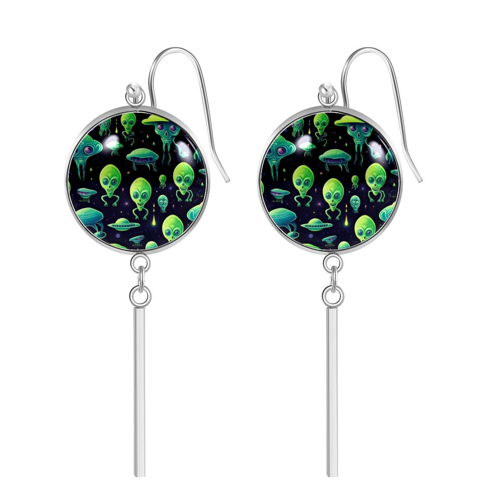 Alien Express Your Personality with Stylish Dangle Earrings and Pendant ...