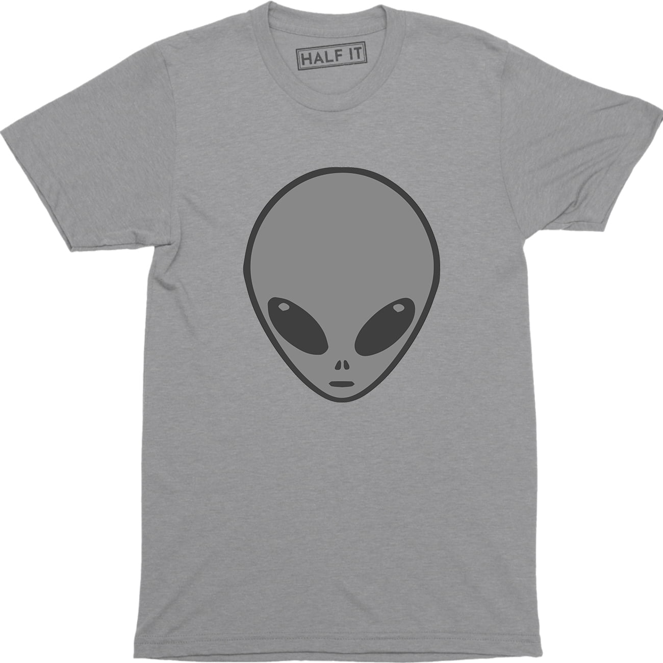 Alien Face Funny Sci Fi Space Horror Retro Fashion Men's Tee Shirt ...
