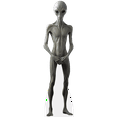 Alien (Four) Lifesize Cardboard Cutout Standee - Walmart.com