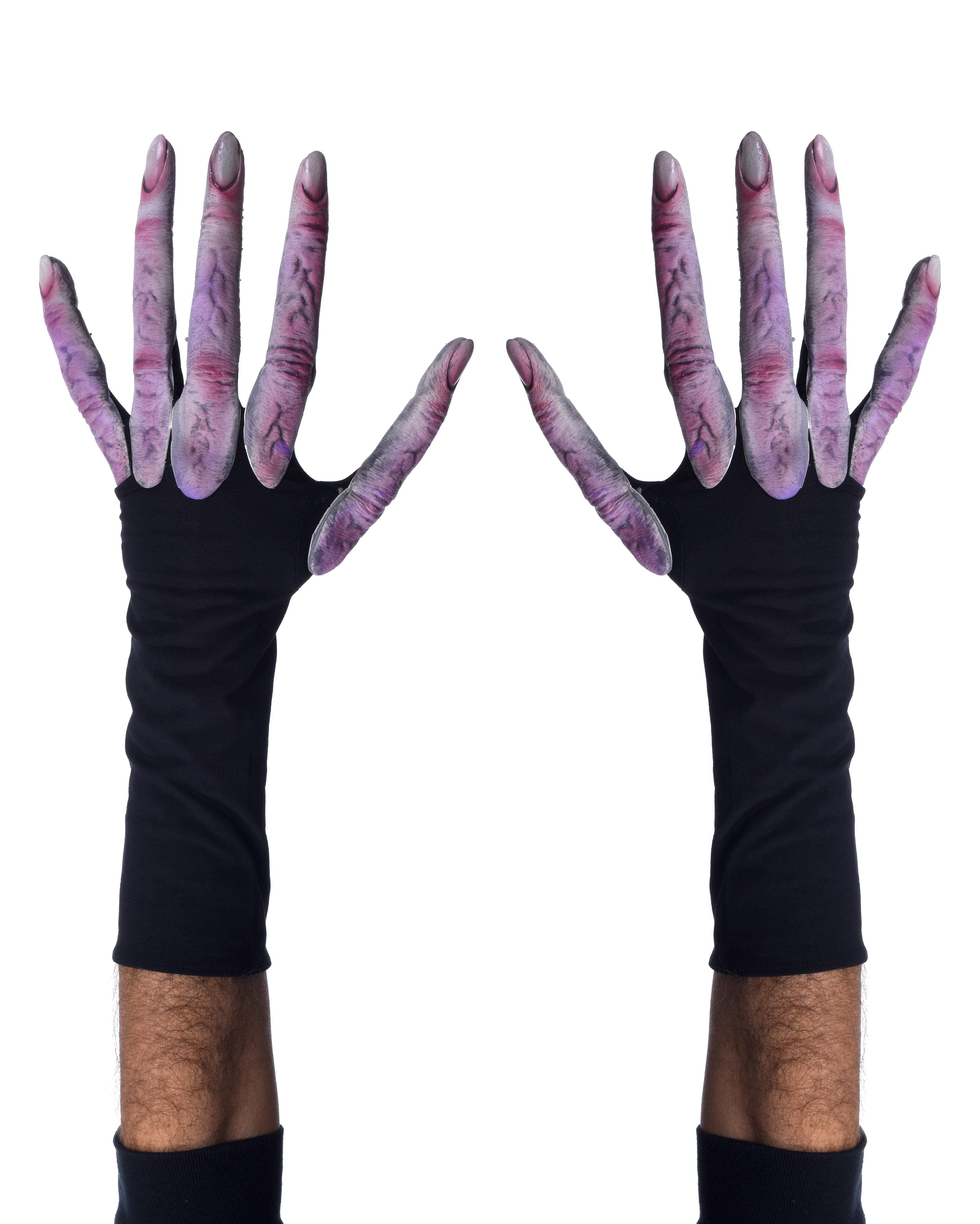 Halloween Alien Gloves Adult Costume Accessory, Comfortable Lightweight ...