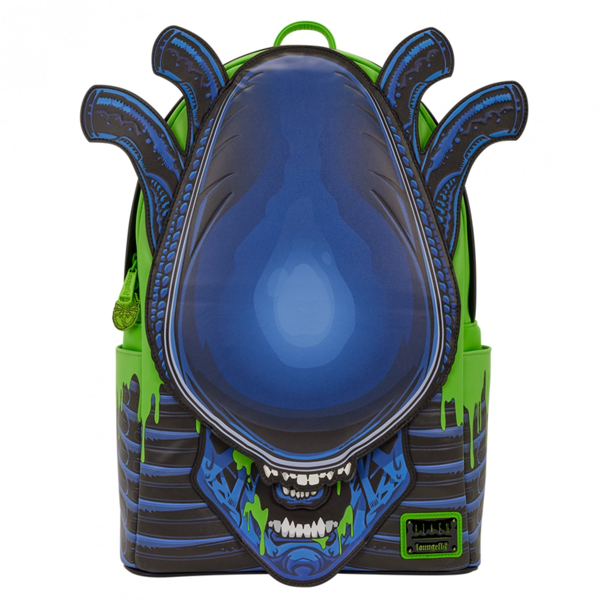 Alien, Glow in the Dark Backpack, Full-Size, 17"H x 11.5"W - Walmart.com