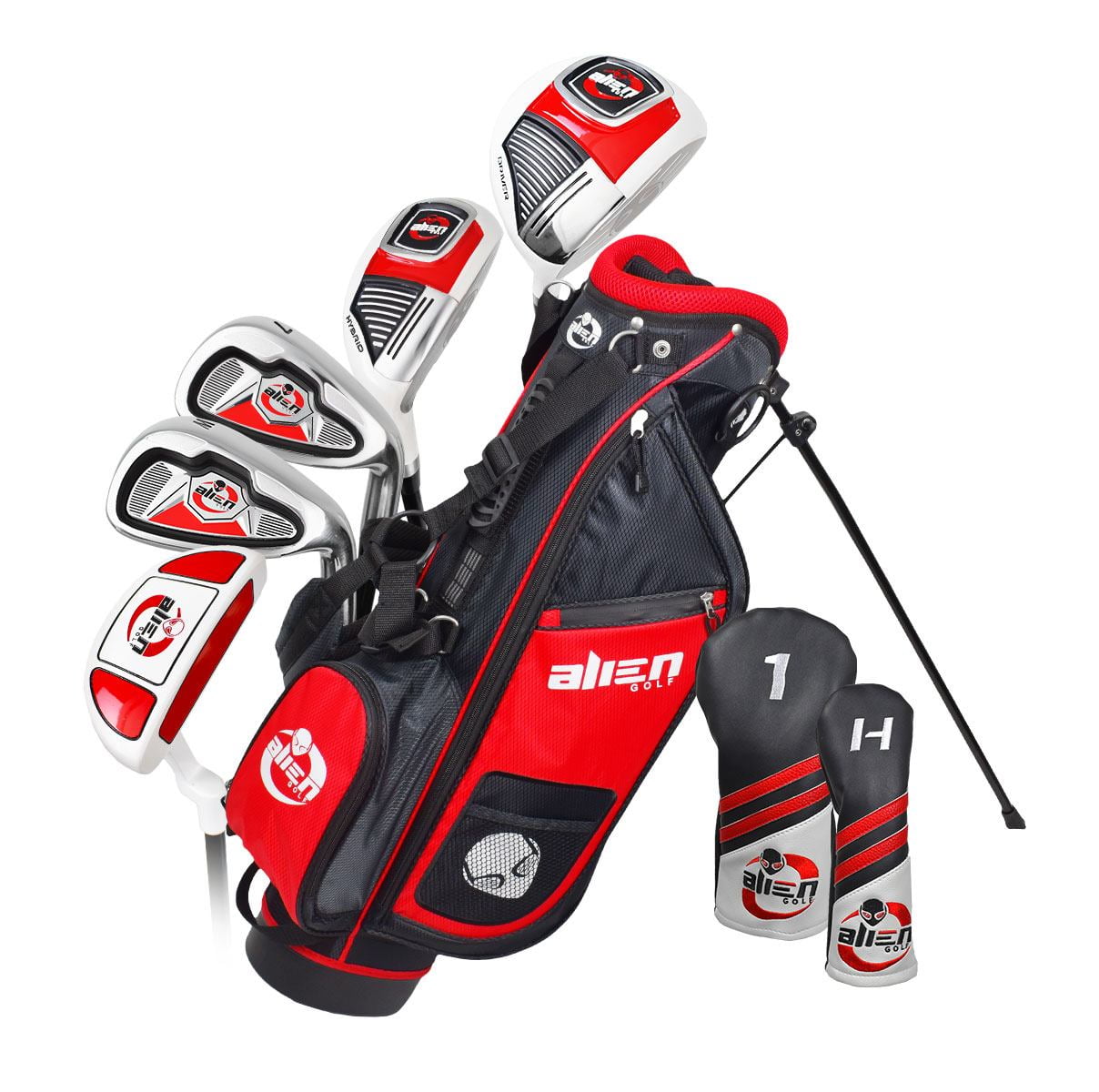 Alien Golf Complete Junior Club Set, 8-Piece, Ages 9-12, Left-Handed ...
