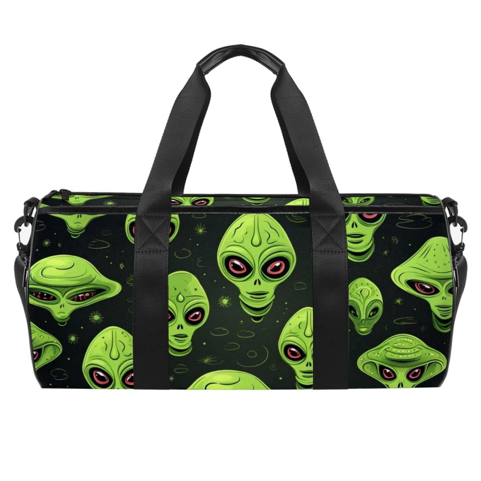 Alien Gym Bag, Yoga Bag, Sports Bag, Weekender Bag, Size 17.7 Inches ...