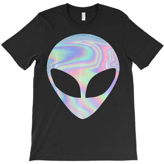 Alien Head Colorful Laser Funny UFO Sighting Believe Area 51 H19886 T ...