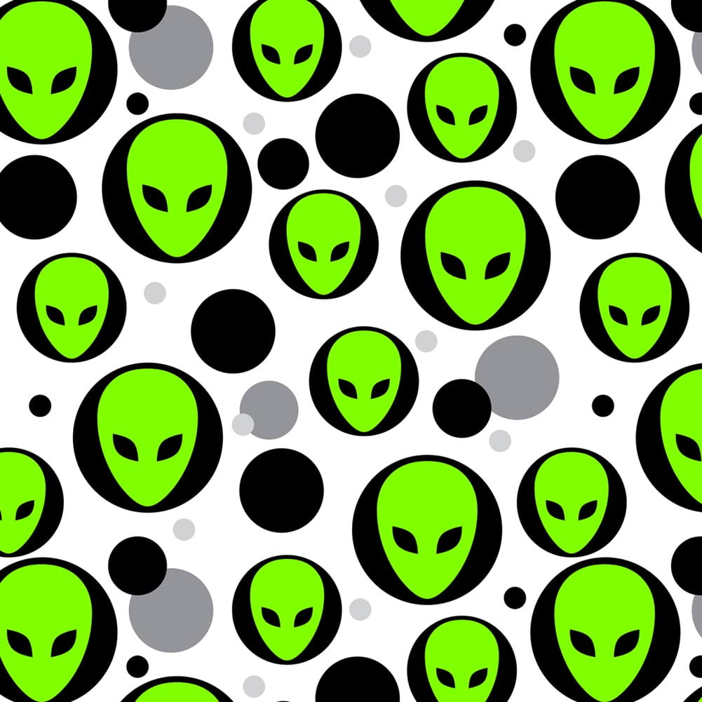 Alien Wrapping Paper