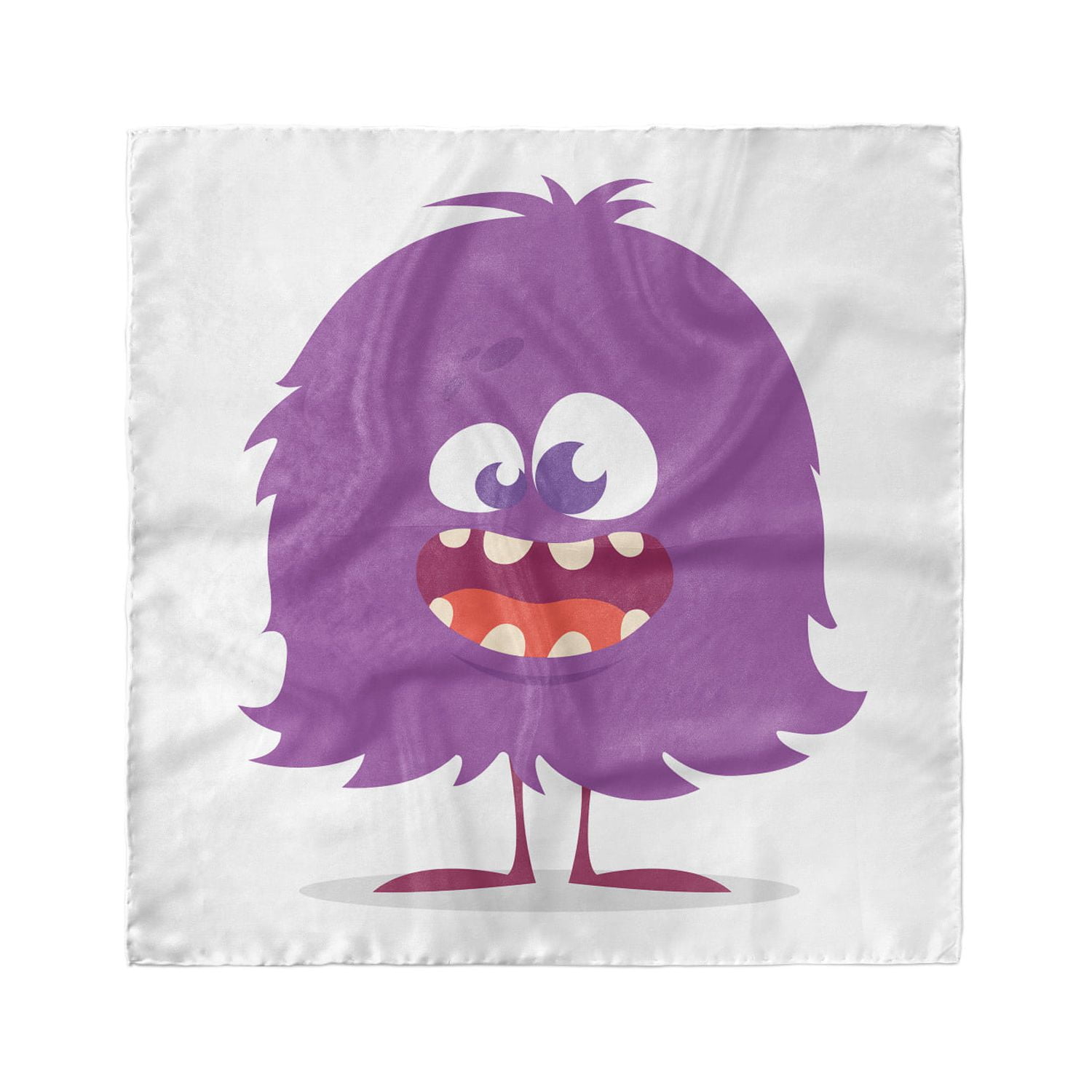 Alien Head Scarf, Monster Silly Face Cartoon, Head Wrap, 3 Sizes, by ...