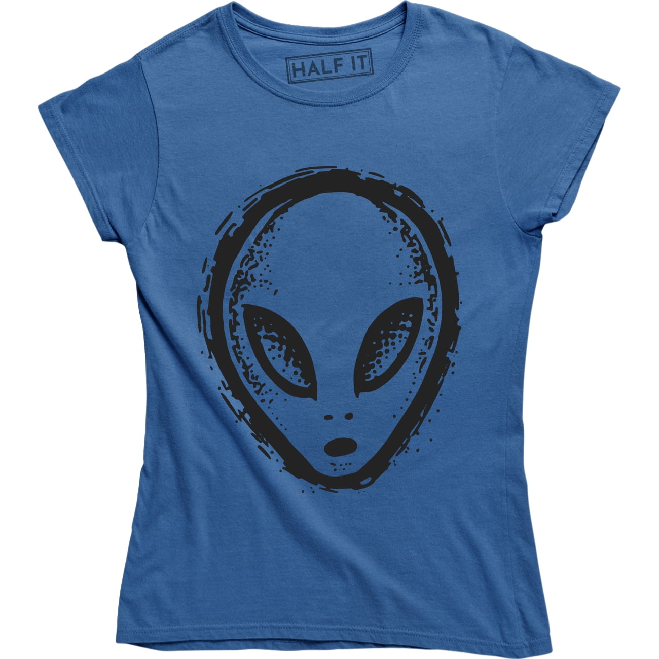 Alien Head Symbol UFO Logo Area 51 Ancient Graphic Space Galaxy T-Shirt ...