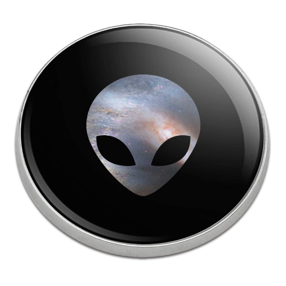Alien Head in Space Golfing Premium Metal Golf Ball Marker - Walmart.com