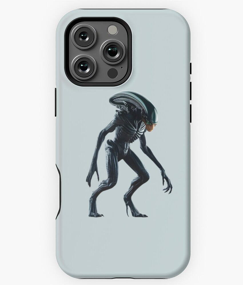 Alien Insectoid Enforcer Sci-Fi M1034 Phone Case for iPhone 17 16 15 14 ...