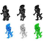 Ben 10 Alien Creatures, Alien X Action Figure Set, Glows in the Dark ...