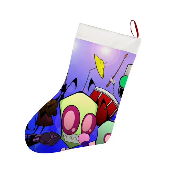 Alien Invader Zim Christmas Stockings Decoration Fireplace Hanging ...
