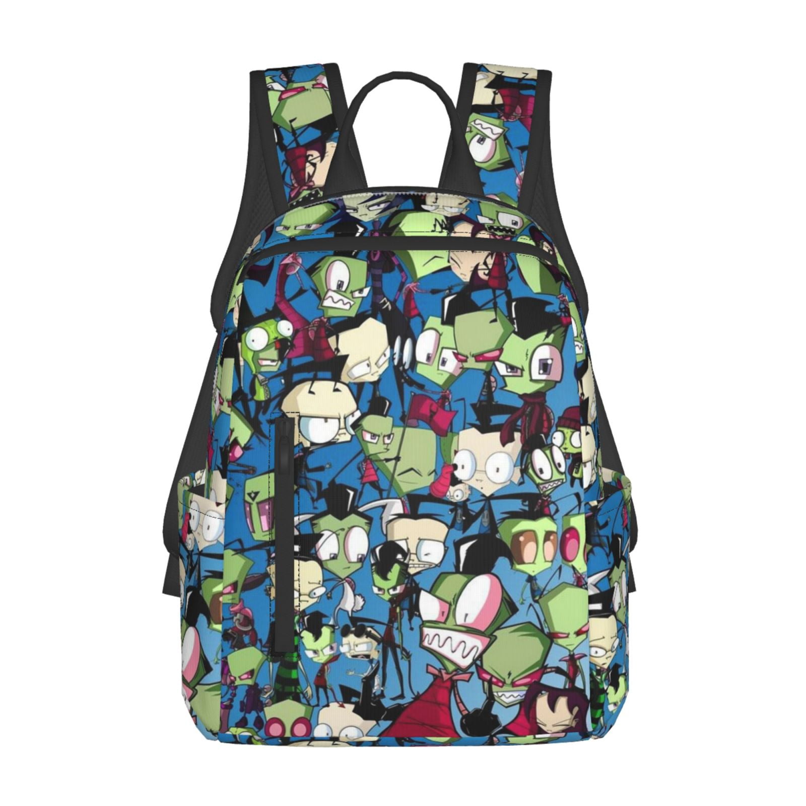 Alien Invader Zim Gir Backpack School Bag Bookbag Satchel Lightweight ...