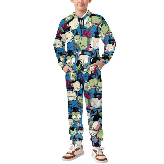 Alien Invader Zim Gir Kid's Sweatshirt Sweatpant Set 2 Pcs Tracksuit ...