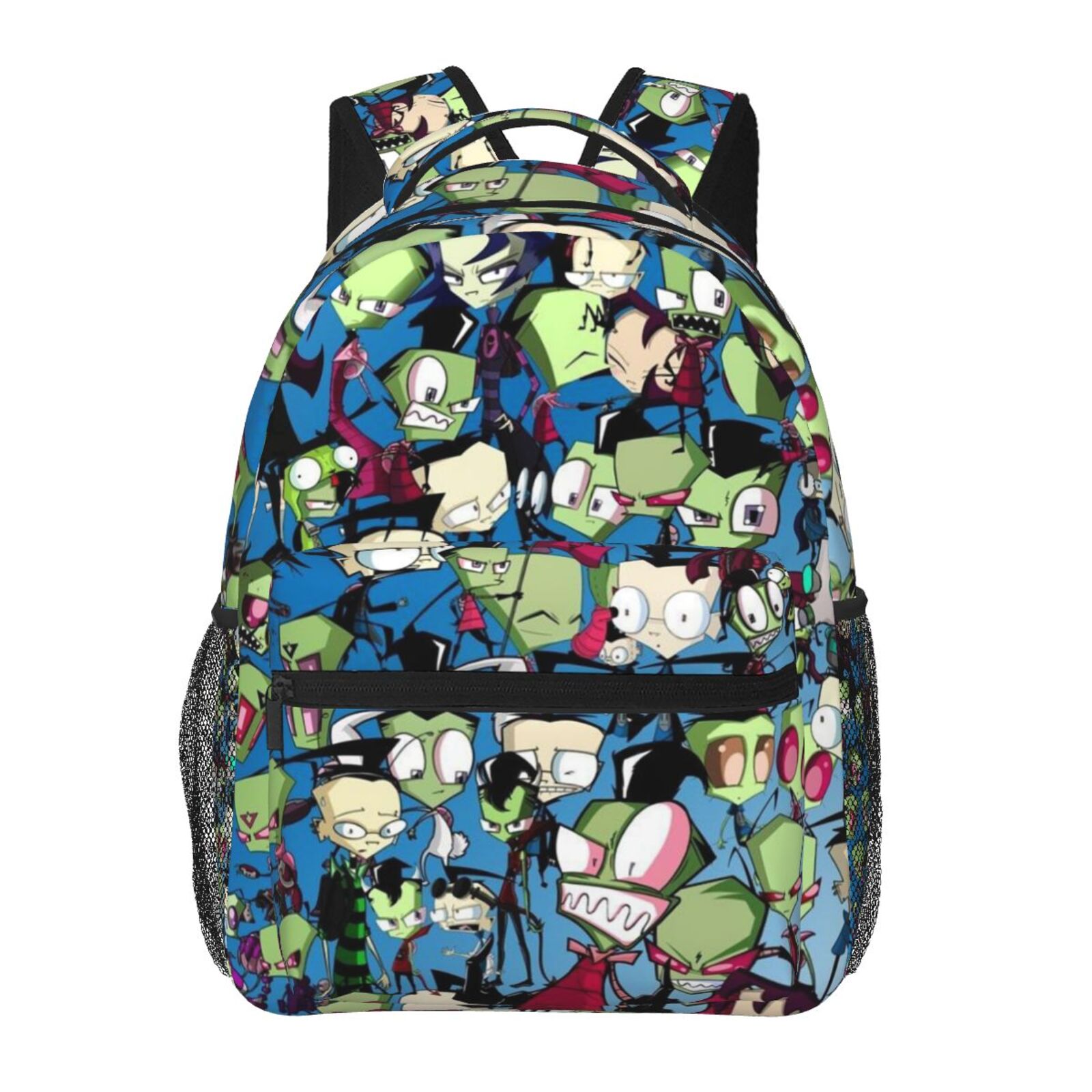 Alien Invader Zim Gir Laptop Backpack Daypack Large Capacity ...