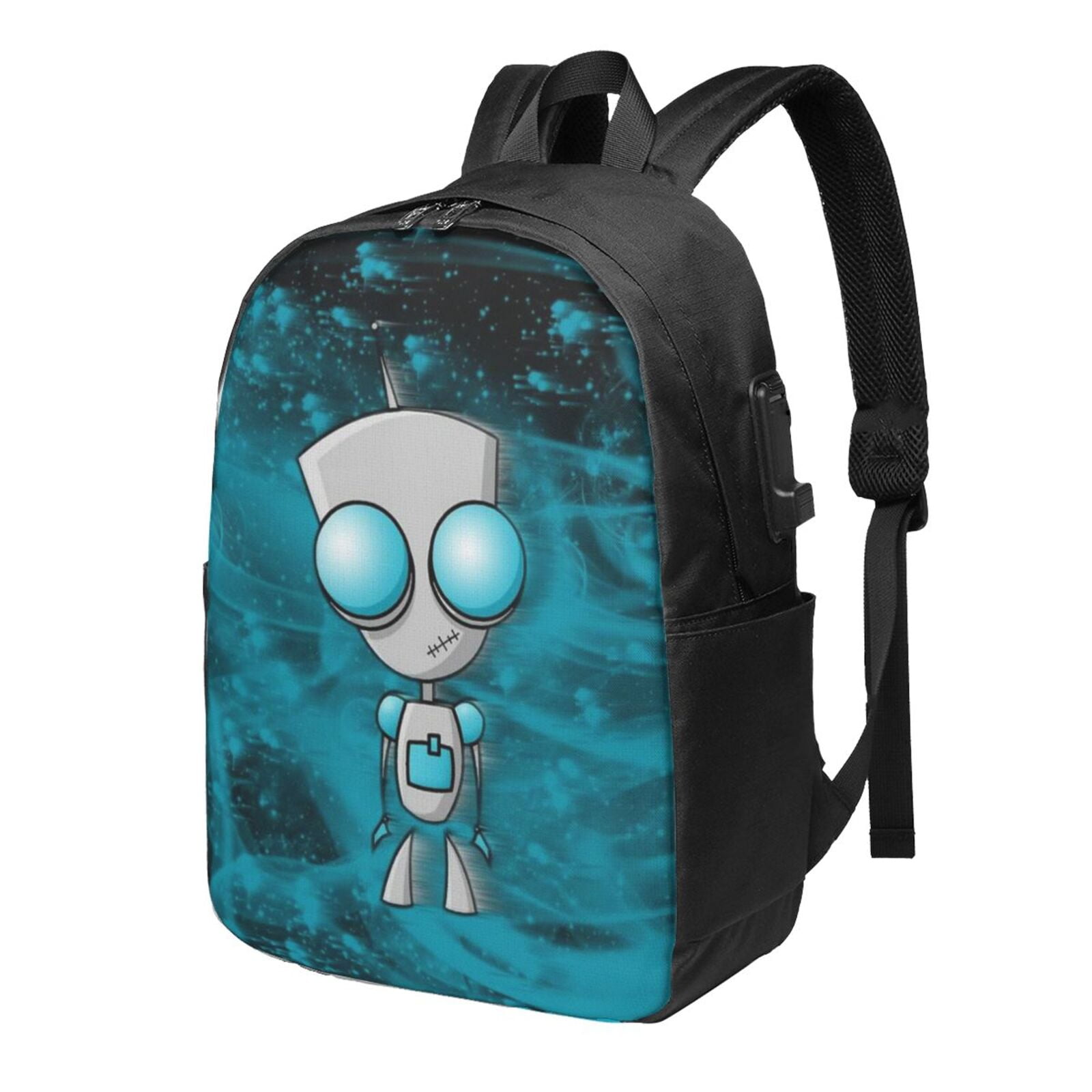 Alien Invader Zim Laptop Backpack Daypack School Student Bookbag ...