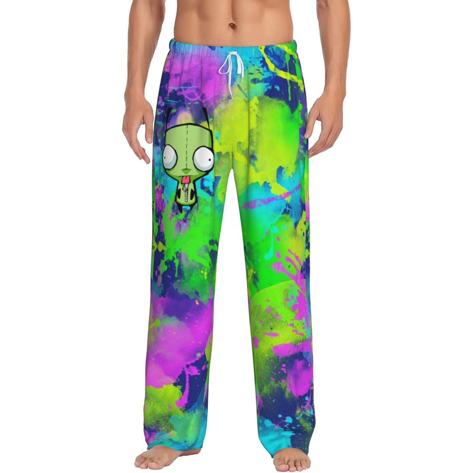 Alien Invader Zim Men's Pajama Pants With Pockets Lounge Fashion Cozy ...