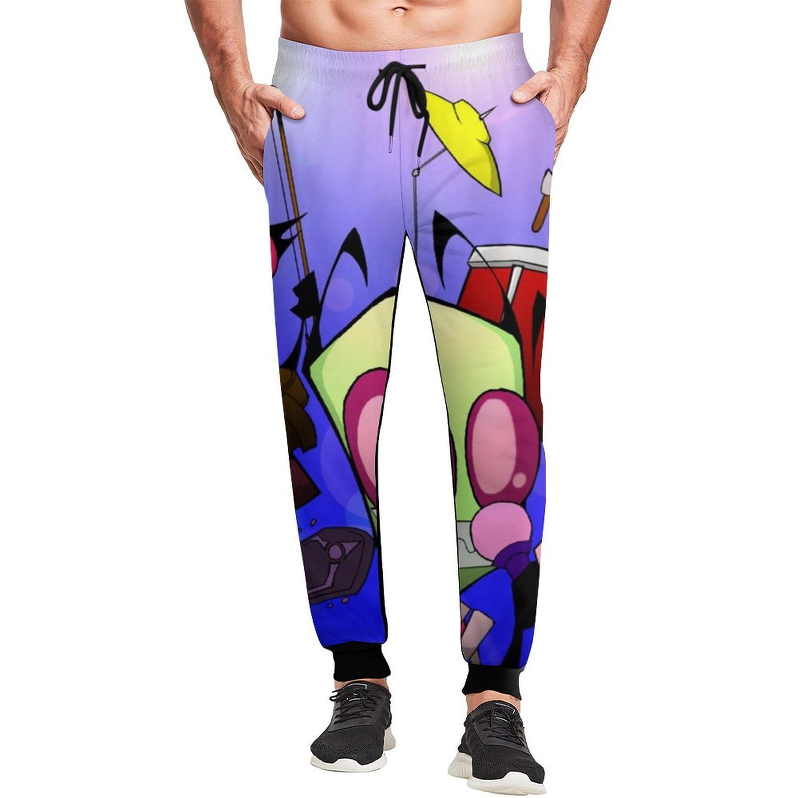 Alien Invader Zim Men's Sweatpants 3D Printing Casual Joggers Pants Trousers Fashion Daily ...