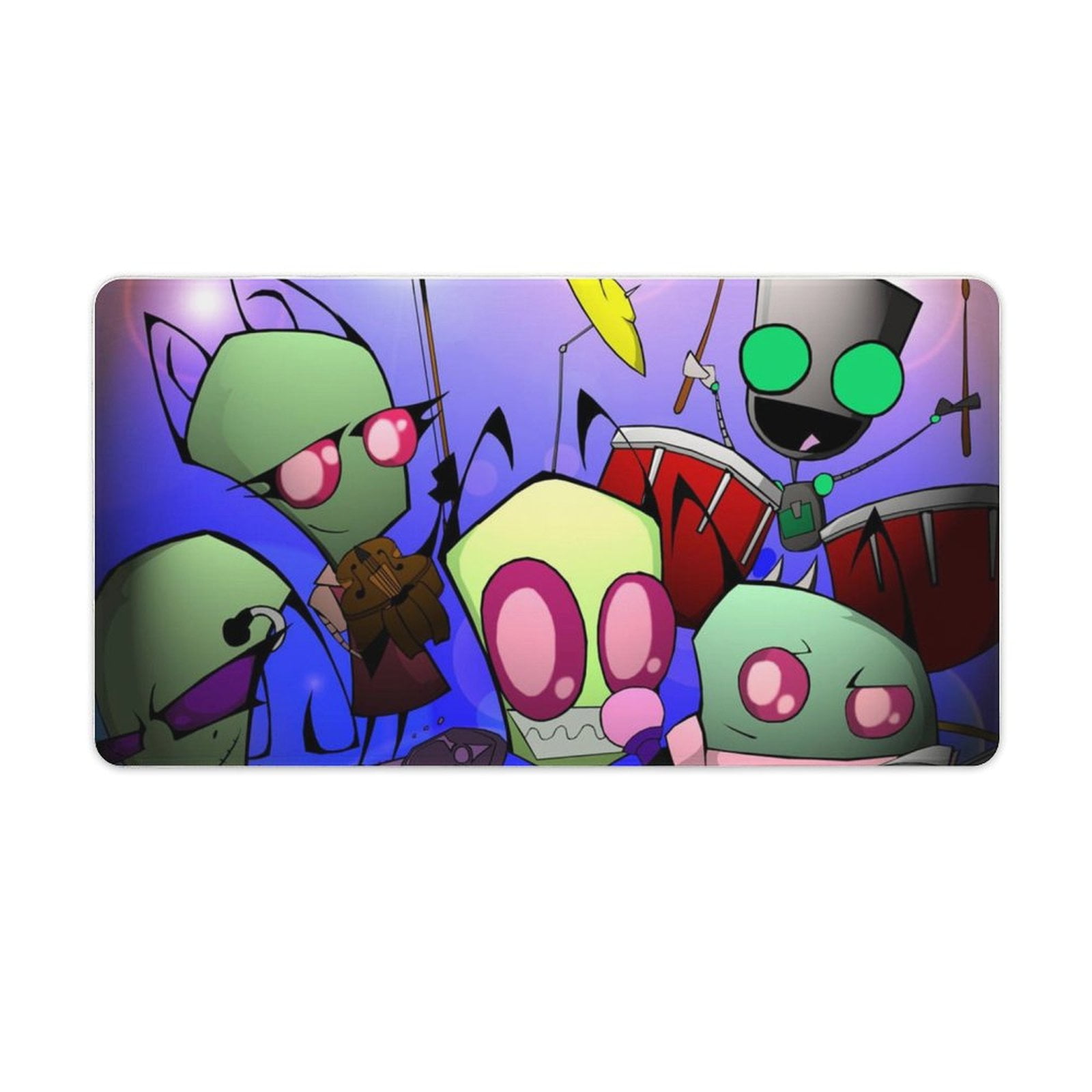 Alien Invader Zim Mouse Pad Extended Gaming No-sliped Large Desk Mat ...