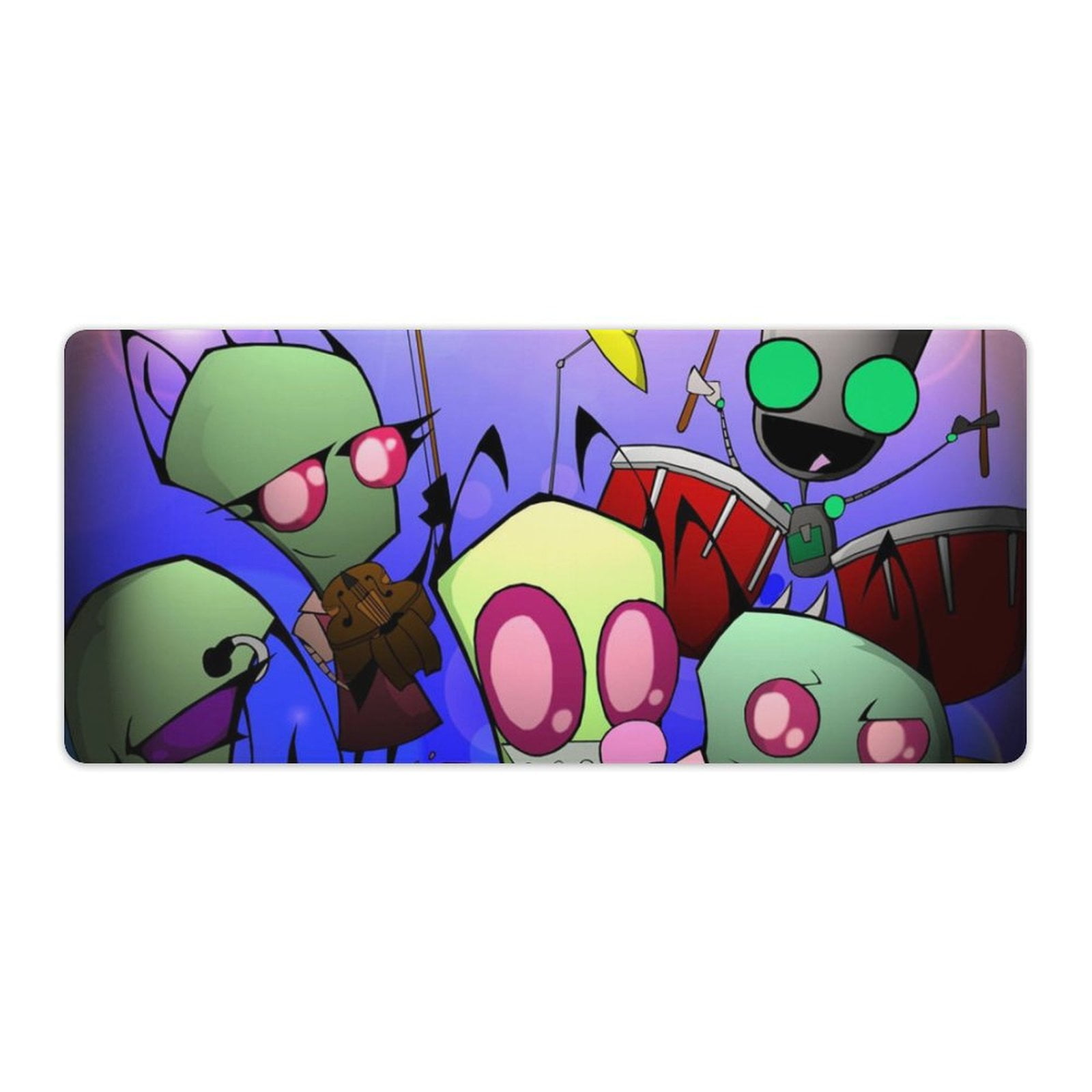 Alien Invader Zim Mouse Pad Extended Gaming No-sliped Large Desk Mat ...